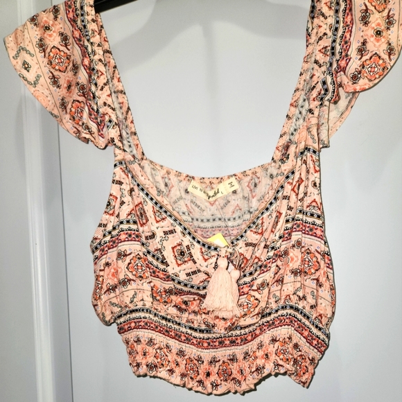 Live to be Spoiled | Tops | La Mamba Womens Gypsy Style Crop Top | Poshmark